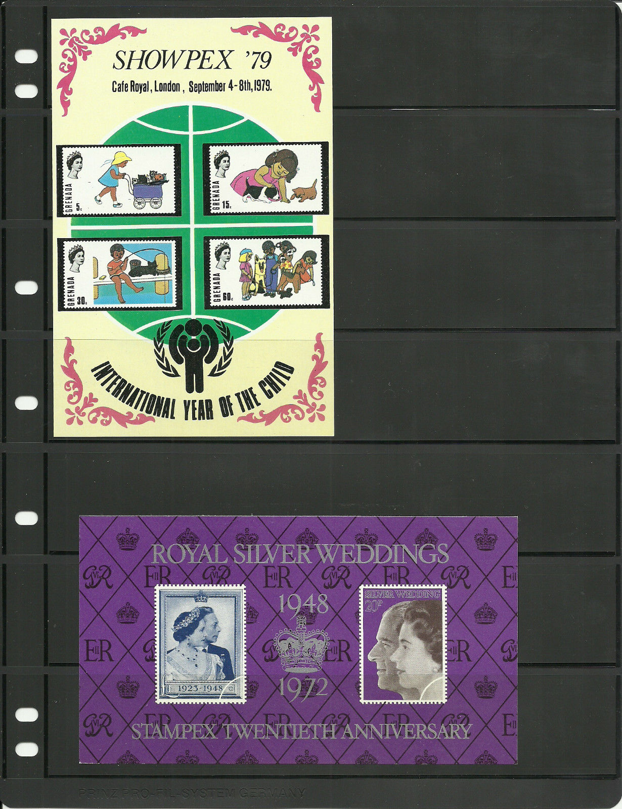 Collection of Stamp Show Souvenir Sheets and Cards / HipStamp