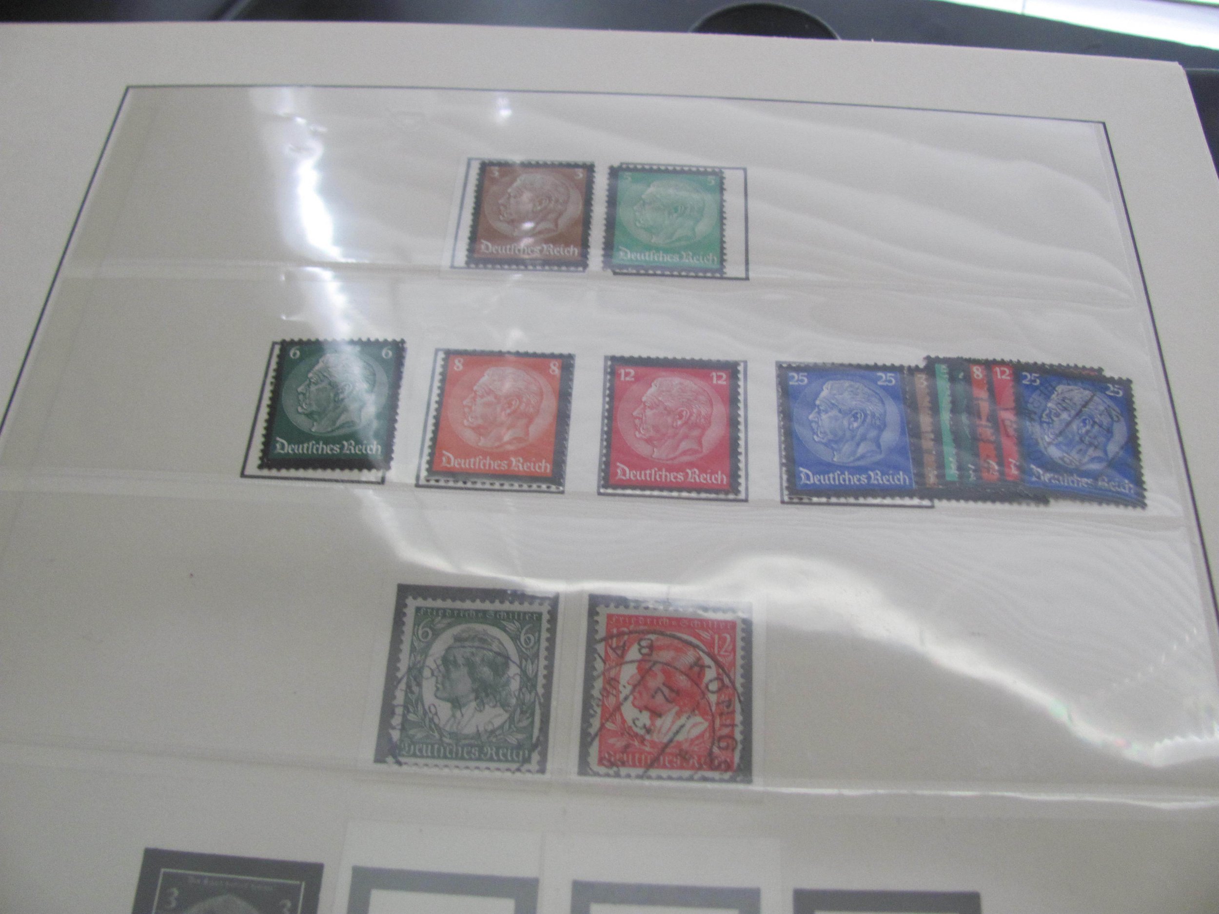 Germany Lindner Album With Mostly Used Stamps Nice Album (124) | Europe ...