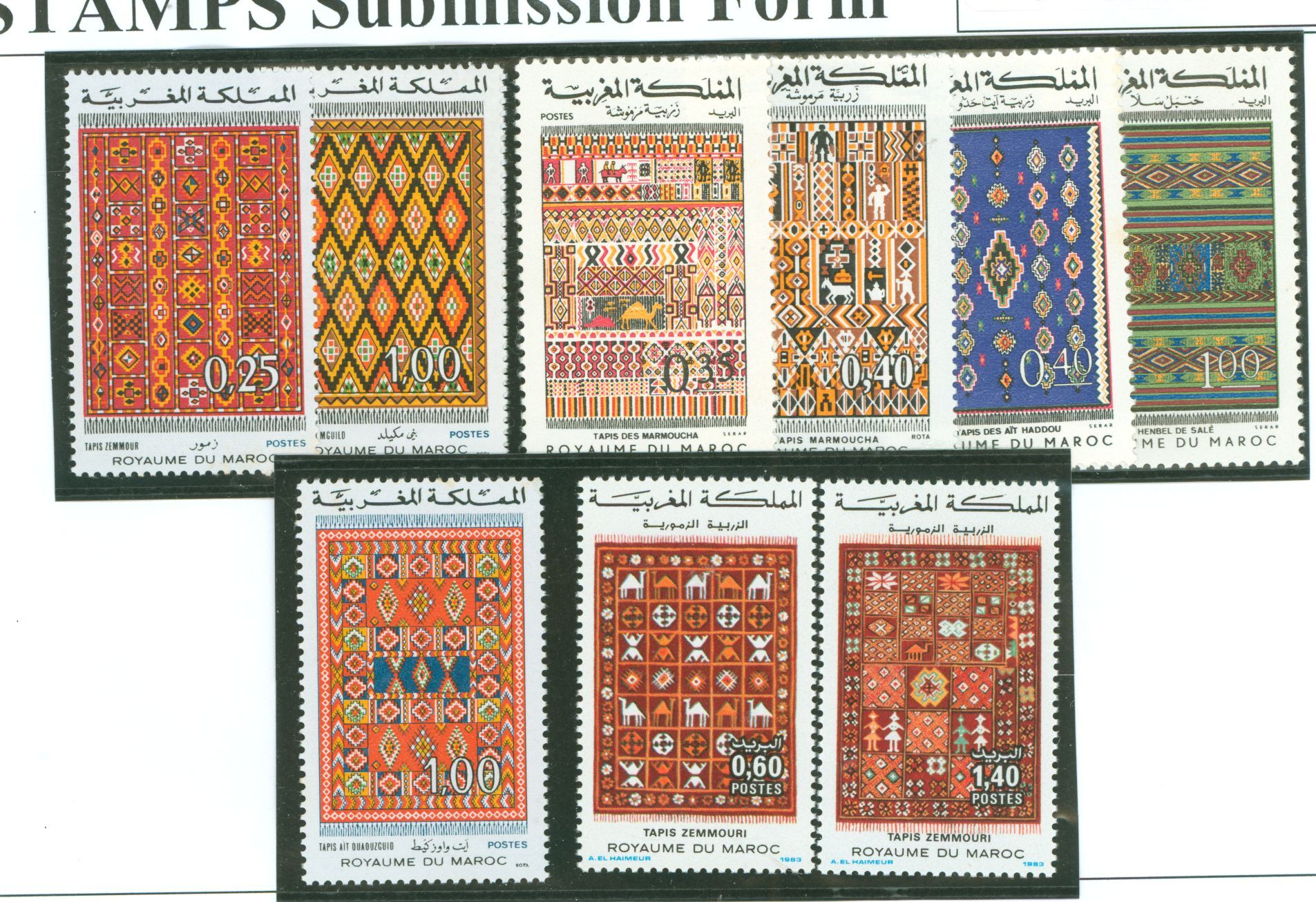 Morocco #326-327/398-400/ Mint (NH) Single | Africa - Morocco, Stamp ...