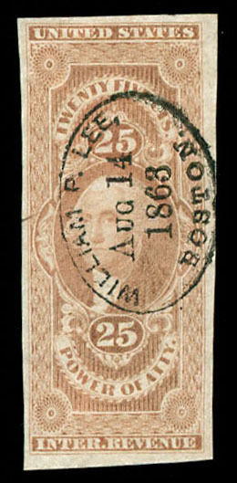 US Stamps #R48a Revenue Used VF | United States, Revenues Stamp / HipStamp