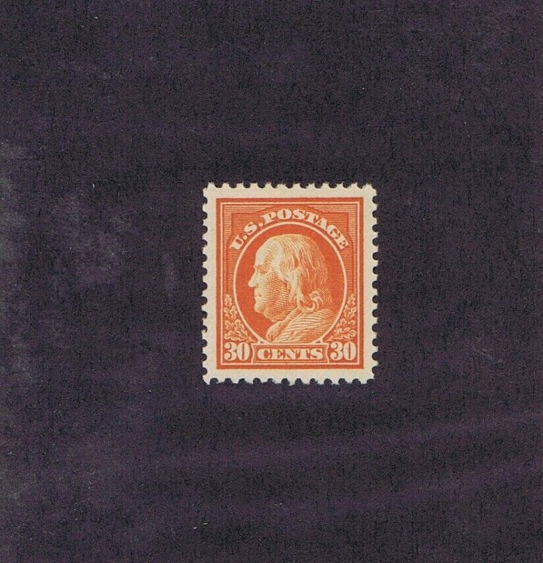 Scott# 516 OG NH 30 Cent Franklin, 1917, Jumbo, Psag Cert, Graded 100j ...