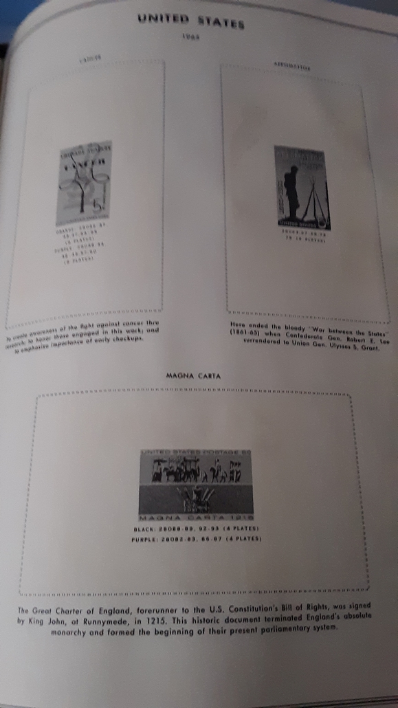 H.E.Harris 2 Post 'Liberty Stamp Album' Binder #2 in Super Shape Plt ...