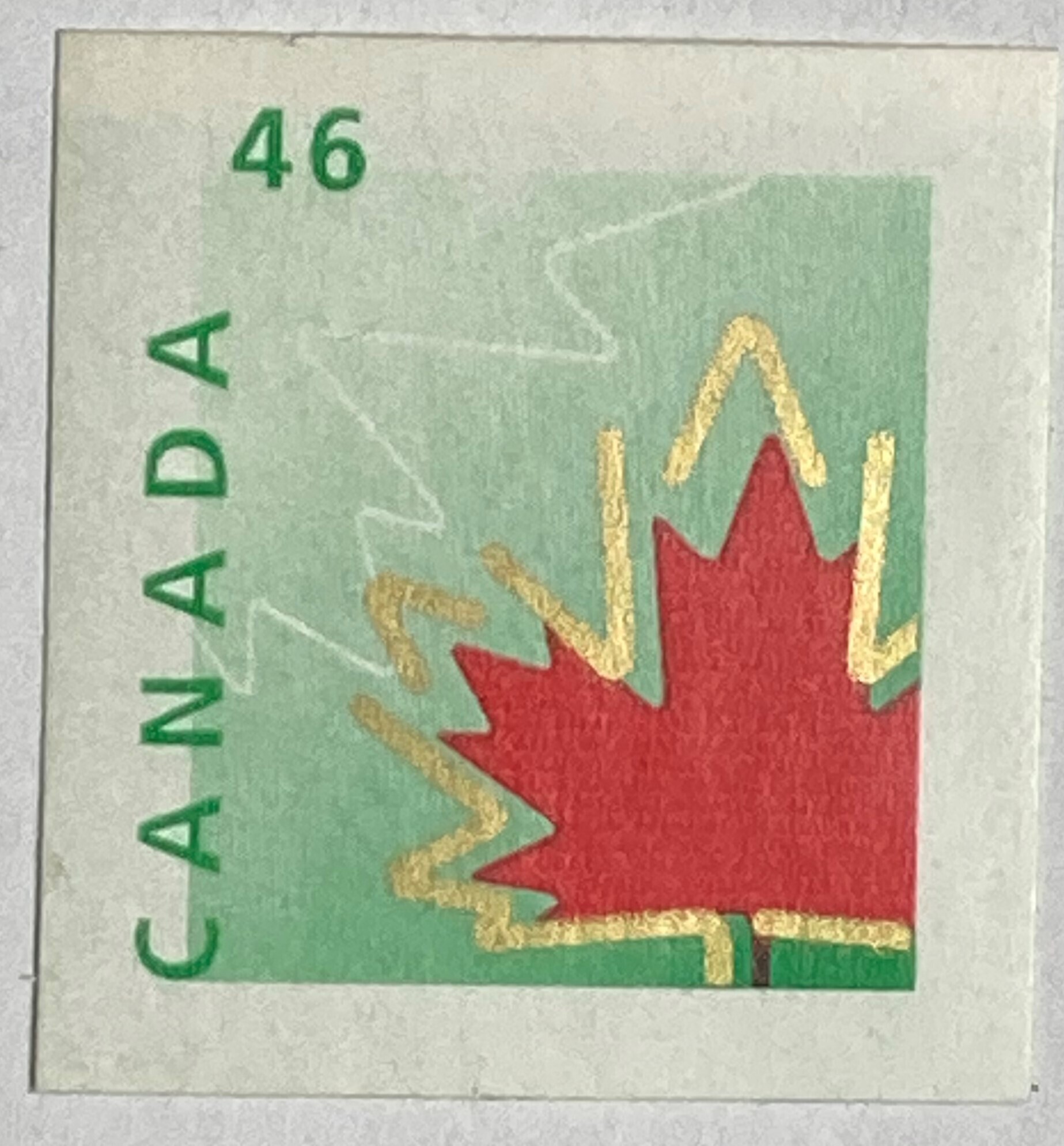 CANADA 1999-2007 #1699 Domestic First-Class Rate Stylized Maple Leaf ...