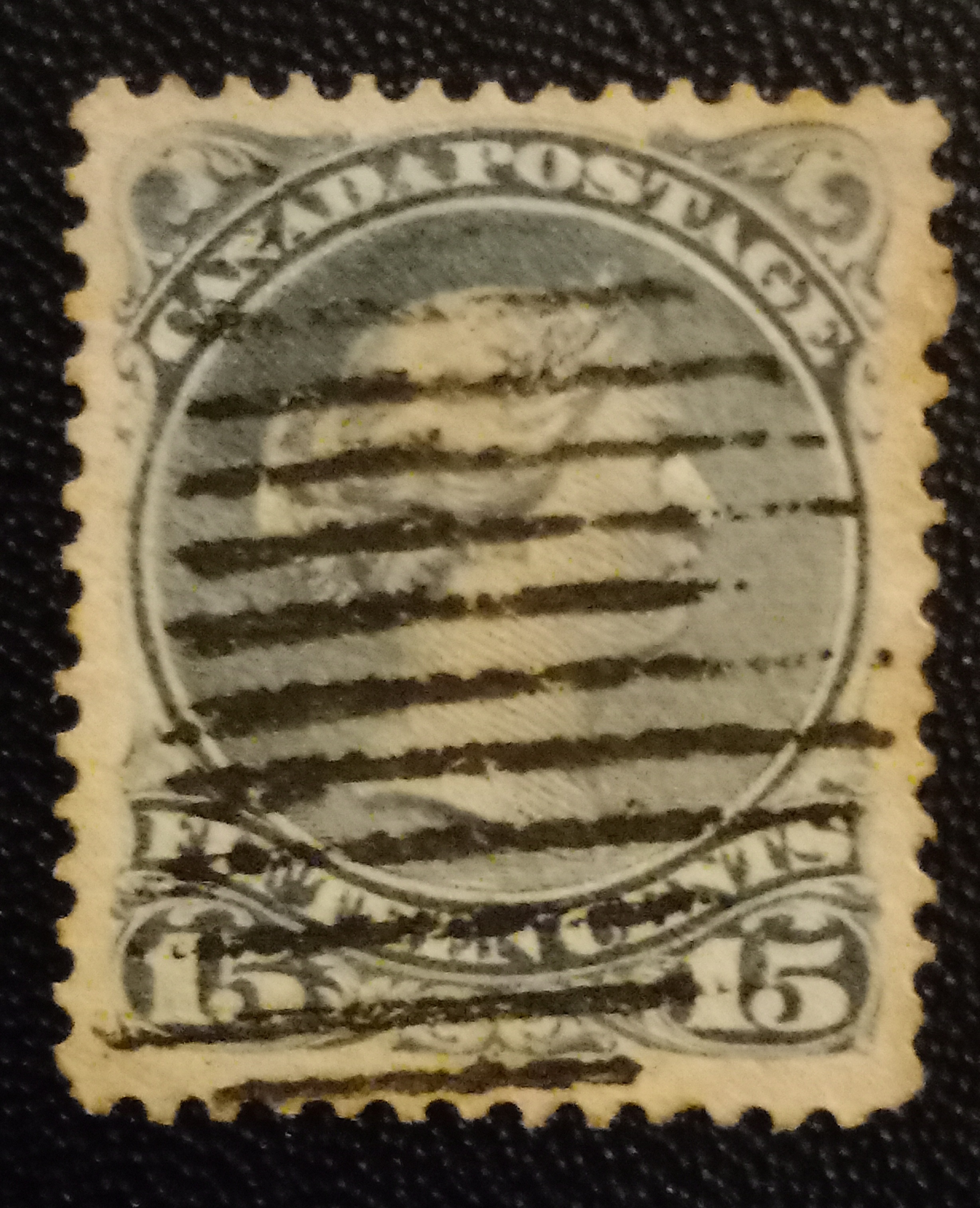 Canada Sg 69 Used QV 15c VF Used Stamp | Canada, Stamp / HipStamp