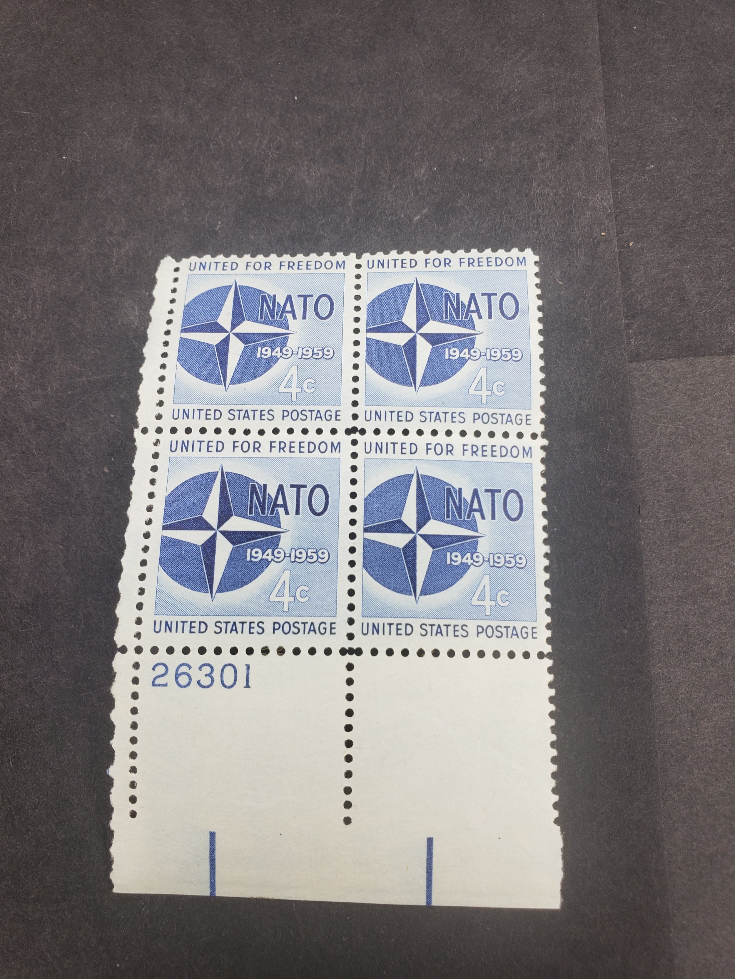 1959 4c NATO US 1127 | United States, General Issue Stamp / HipStamp