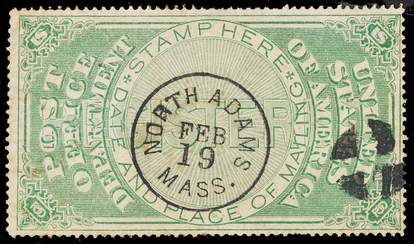 U.S. Post Office Seals Oxf1 Used (ID # 107220) | United States, Back of ...