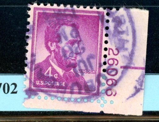 PKStamps - USA - 1036 - Used - Plate Number Single #31-702 | United ...