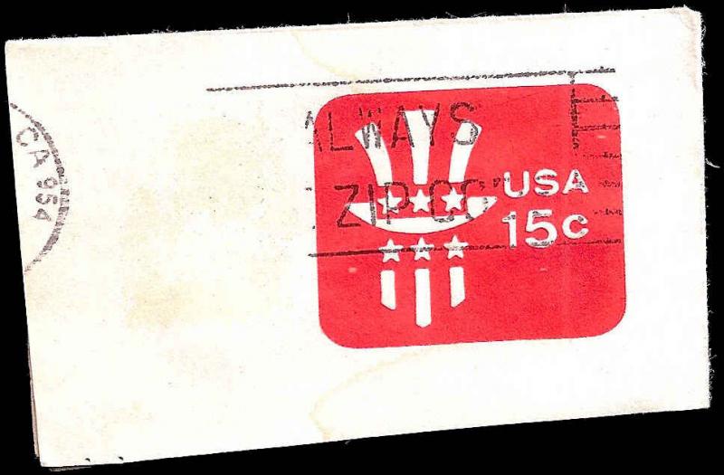# U581 Used Uncle SAM | United States, Postal Stationery Stamp / HipStamp