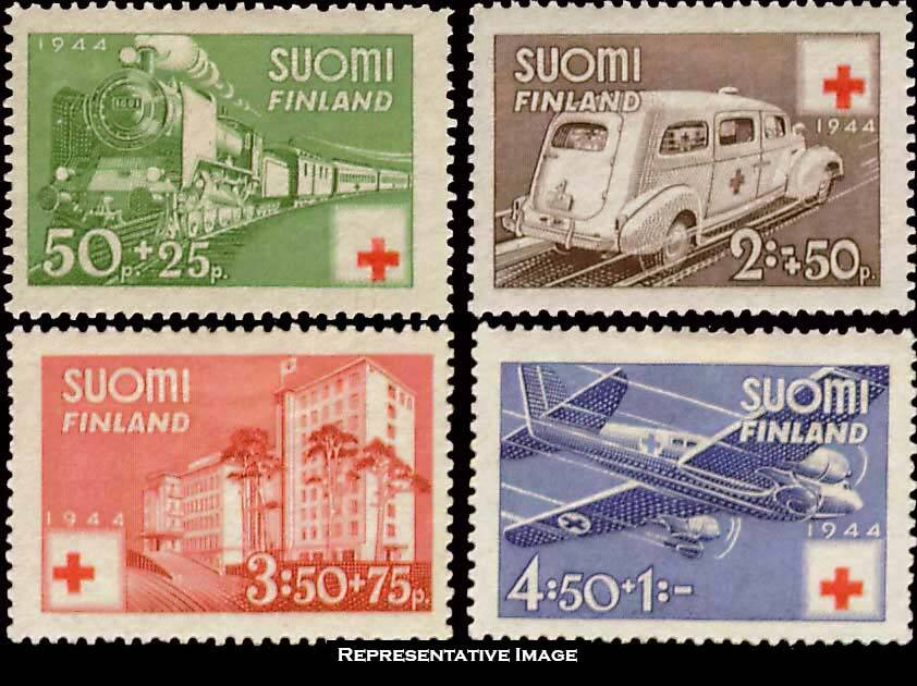 Finland Scott B60-B63 Mint never hinged. | Europe - Finland, Semi ...
