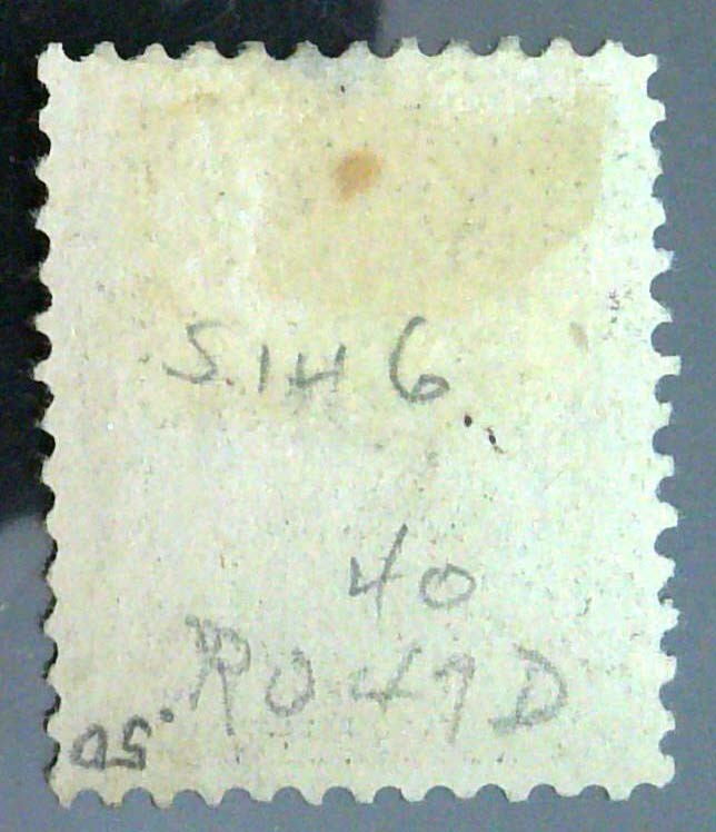 Scott #RO47d - 1c Black - Wmk 191R - Tiny Thin - Charles Busch | United ...