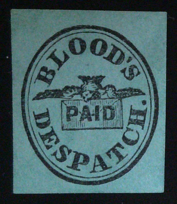Scott#15L Local - L37 Design - Forgery B - Blood's Paid Despatch ...