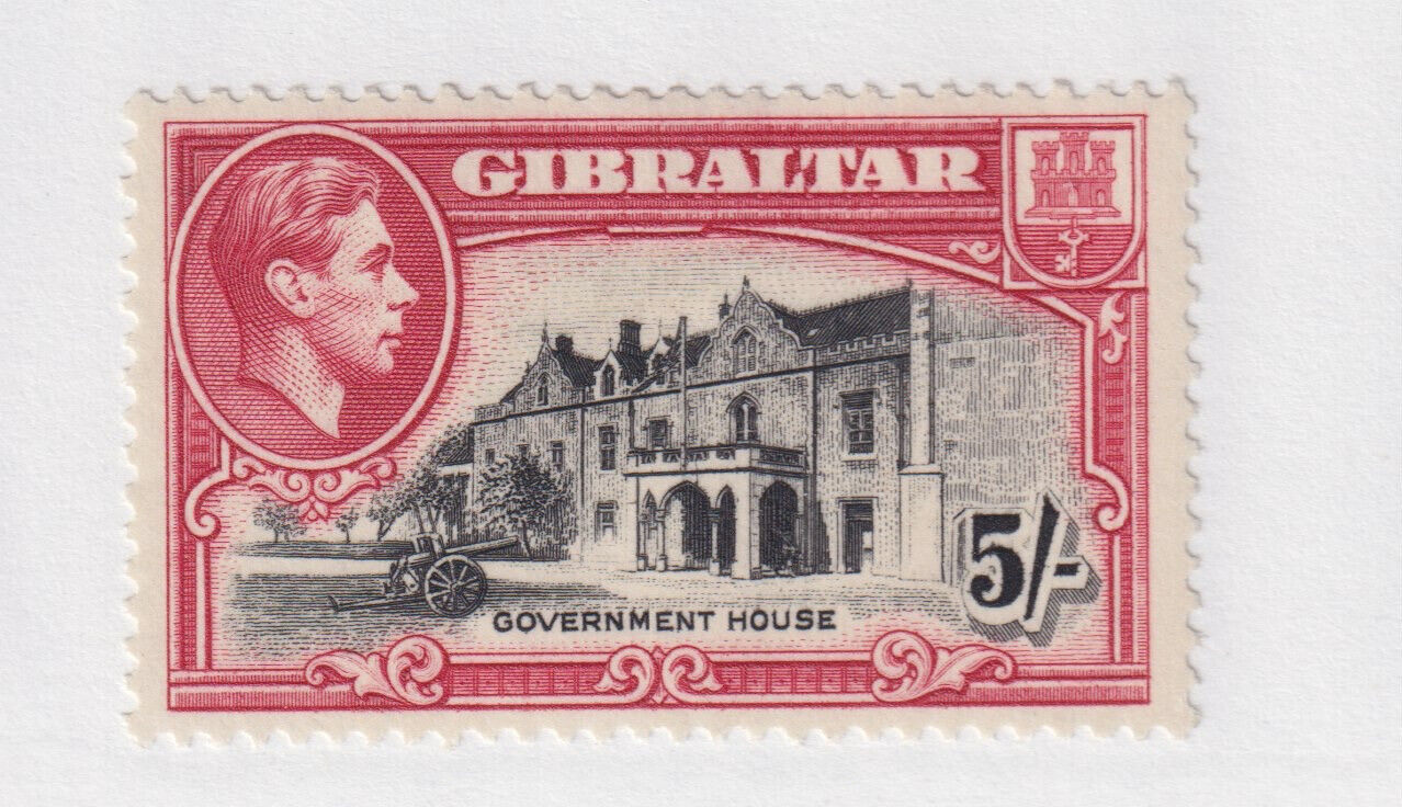 GIBRALTAR #116b mint hinged perf 13.5 | Europe - Gibraltar, General ...