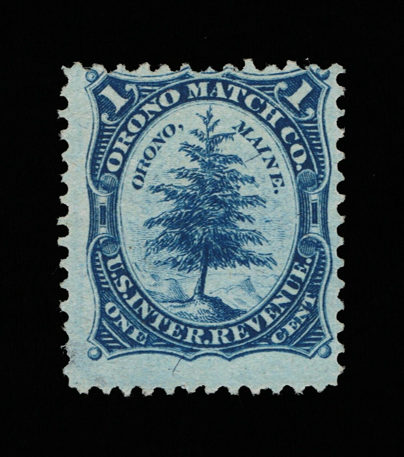 Exceptional Genuine Scott #Ro141B Private DIE Orono Match CO on Silk ...