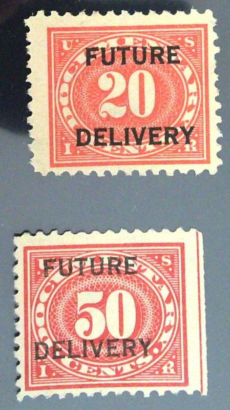 Scott #RC5&8 - Future Delivery Stamps - Lot - NG - 1918-34 | United ...