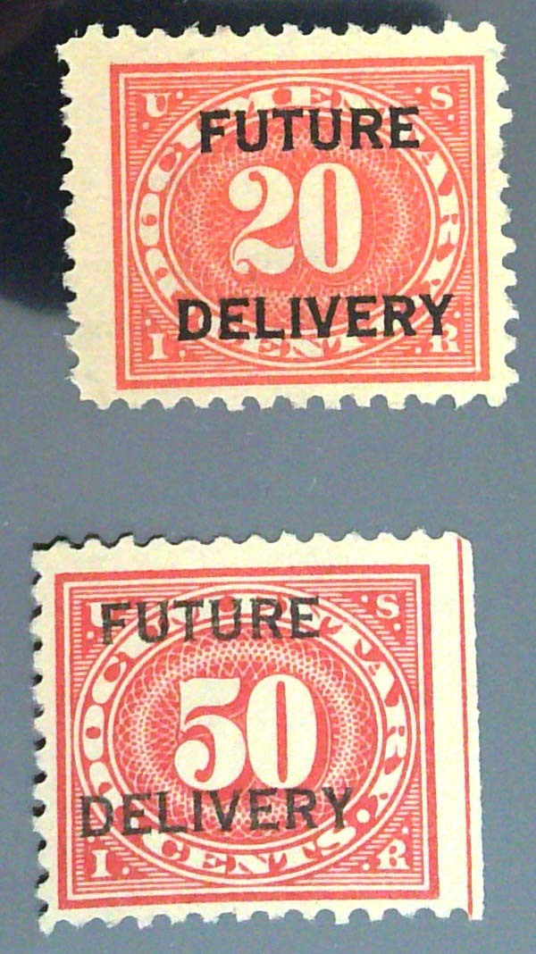 Scott #RC5&8 - Future Delivery Stamps - Lot - NG - 1918-34 | United ...