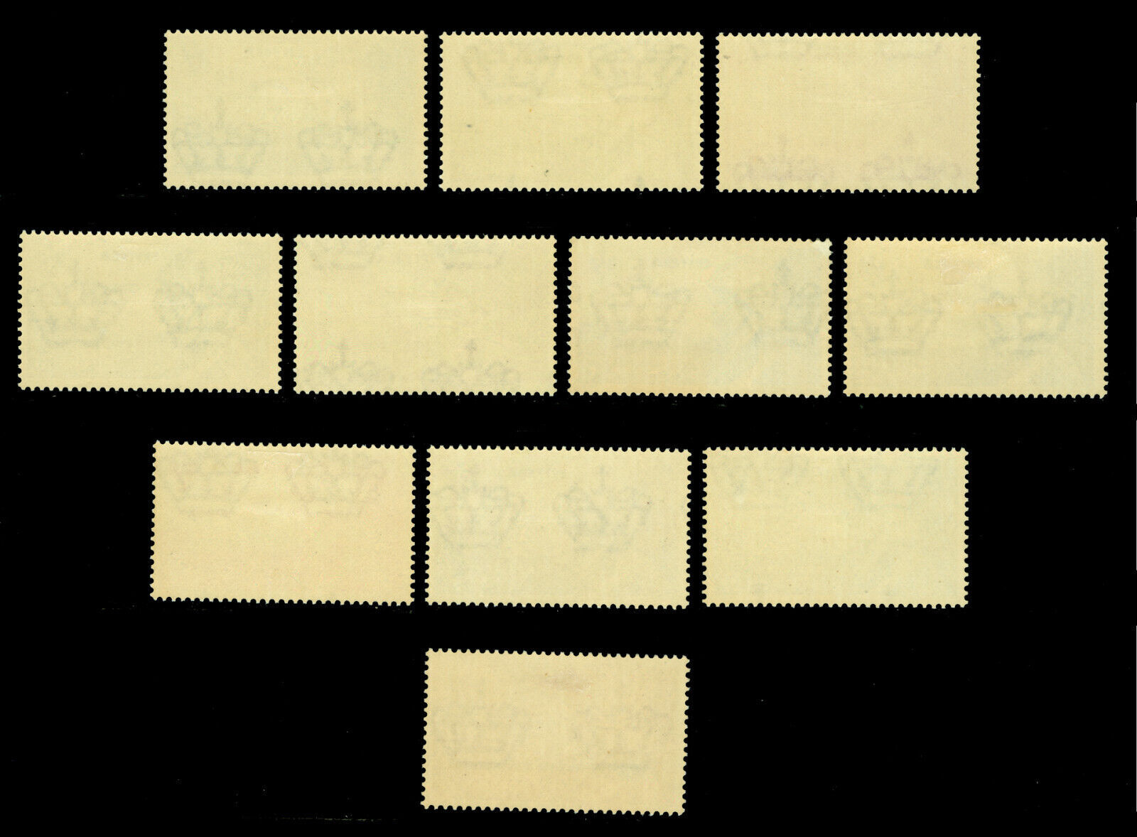 ITALIAN COLONIES - ERITREA 1934 AIRMAIL semi-postal set Sc#CB1-CB10 ...