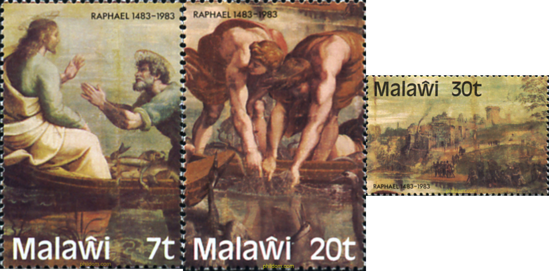 309509 MNH Malawi 1983 500 Aniversario DEL Nacimiento DE Raphael | Africa - Malawi, Stamp / HipStamp