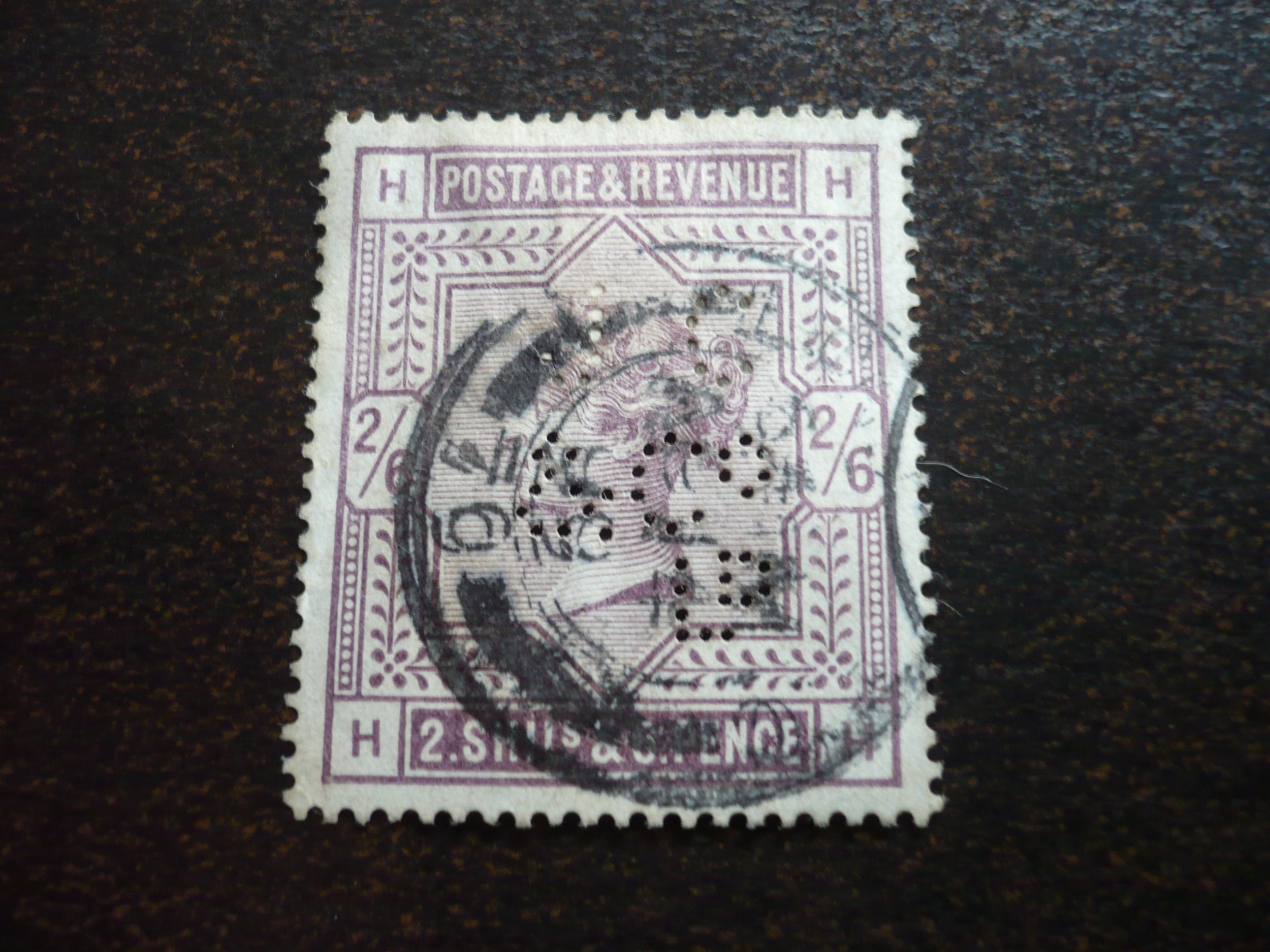 Stamps - Great Britain - Scott# 96 - Used Single Stamp - Perfin JC & Co ...