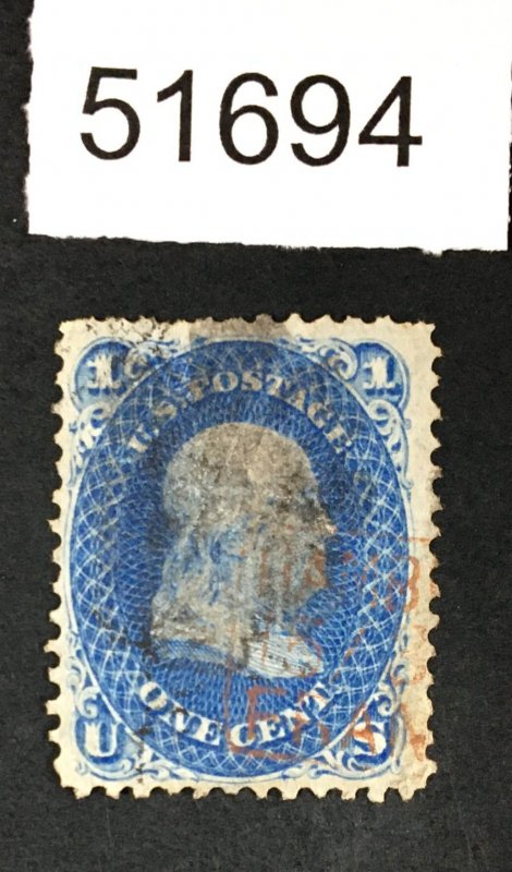 US Stamps # 92 Used LOT #51694 | United States, General Issue Stamp ...
