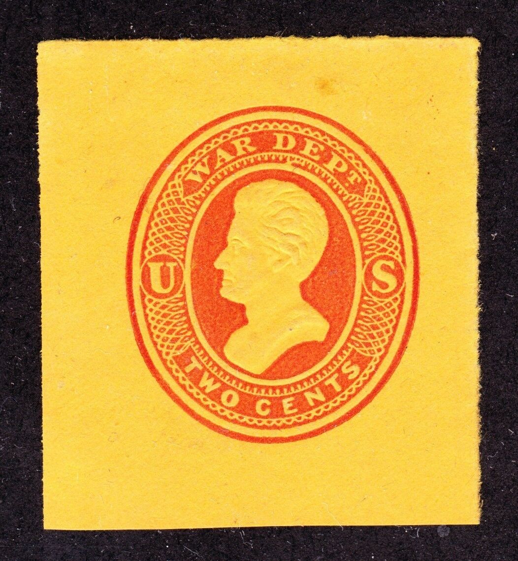 US UO49 2¢ Envelope Cut Square Mint VF SCV $70 (002) | United States ...