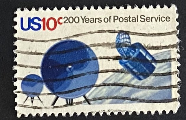 (S3) US: 10C "200 years of Postal Service" stamp | United States ...