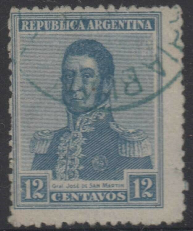 Argentina 1920 SAN Martin Sc 299 WMK 89 KEY Value "Bahia Blanca" Cds ...