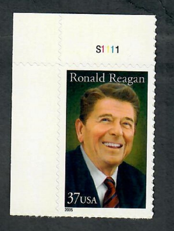 3897 Ronald Regean MNH plate number single PNS | United States, General ...