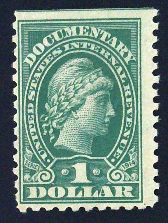 Scott #R217 - $1 Green - Liberty - NG - 1914 | United States, Revenues ...