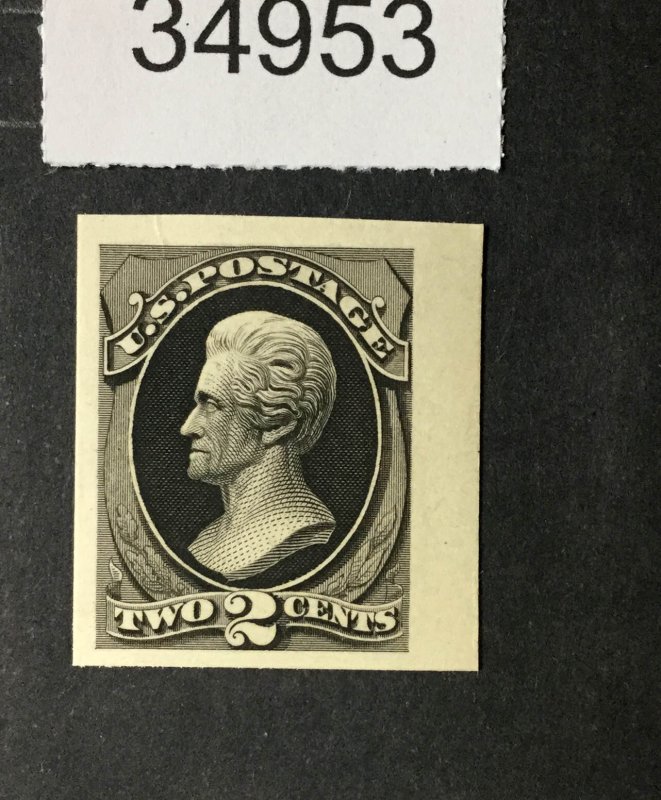 US Stamps #157Tc4A Trial Color Proof LOT #34953 | United States, Back ...