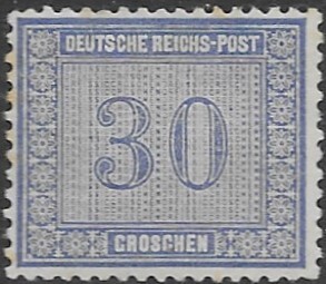 Germany 13 1872 30 gr fine mint NH ( regummed ) | Europe - Germany ...