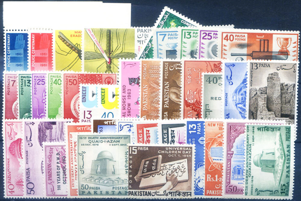 Complete 1962-1964 sequence of commemorative only. | Asia - Pakistan ...