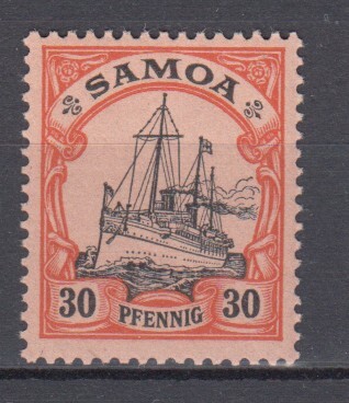 1901 German Colonies Samoa Michel 12 MNH | Europe - Germany & Colonies ...