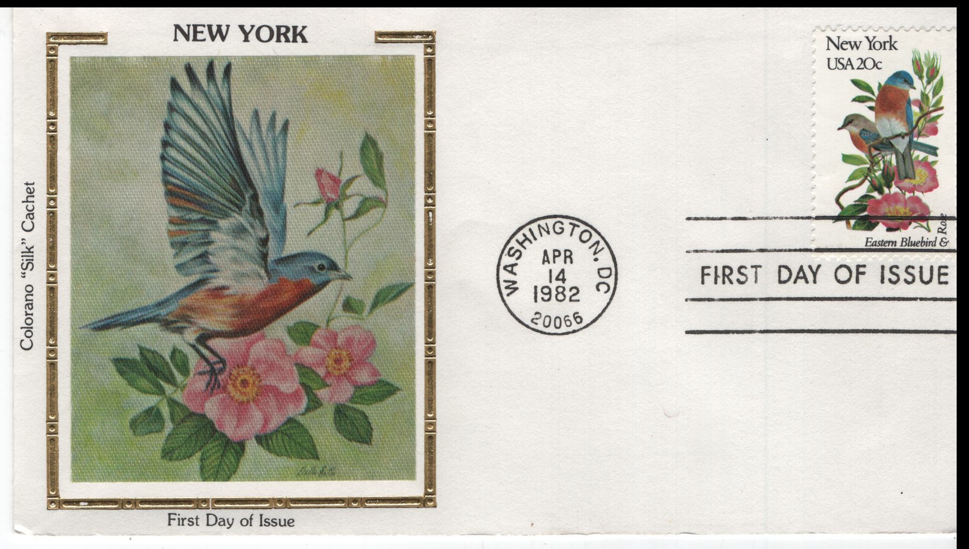 US, 1984, Fdc, New York, Colorano | United States, General Issue Stamp ...