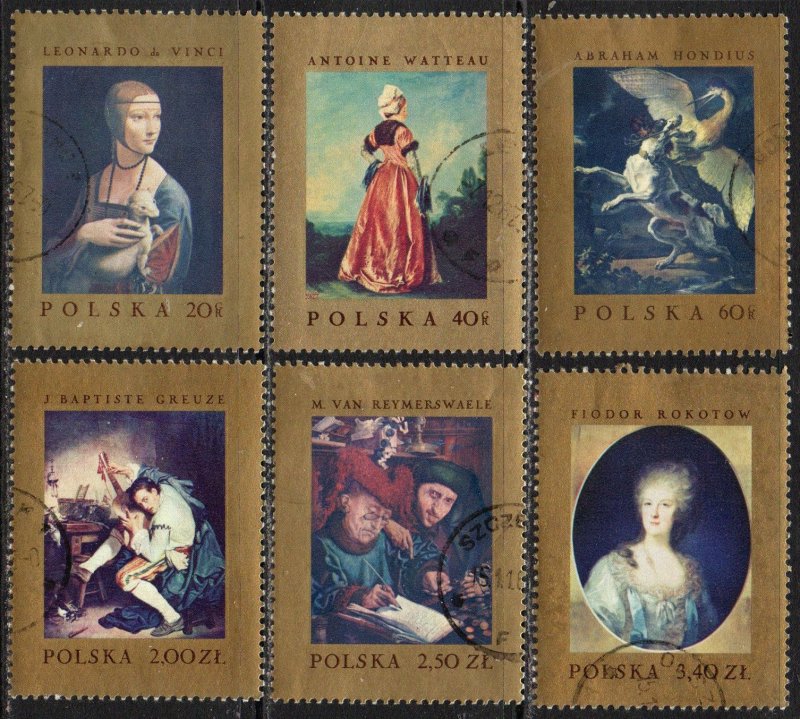 Poland Sc #1551-1556 Used | Europe - Poland, General Issue Stamp / HipStamp