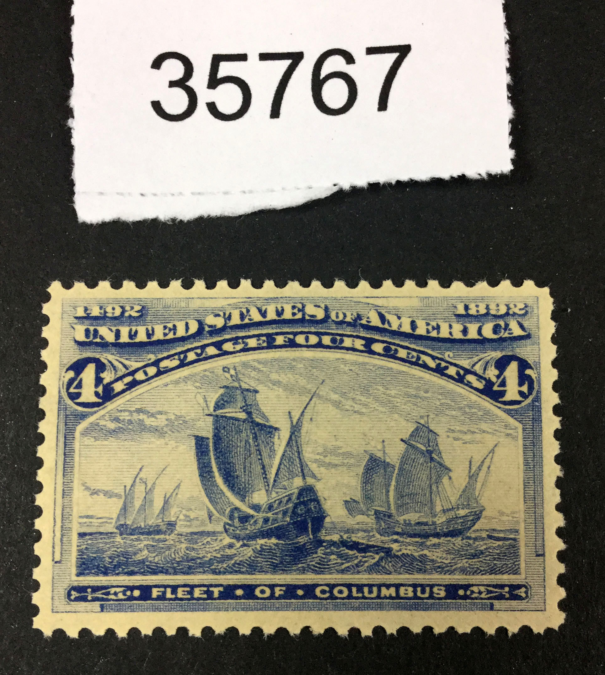 US Stamps #233 Mint OG NH VF+ **** APS Certificate **** LOT #35767 ...