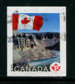 2193 Canada (51c) Flag over River, used | Canada, General Issue Stamp ...