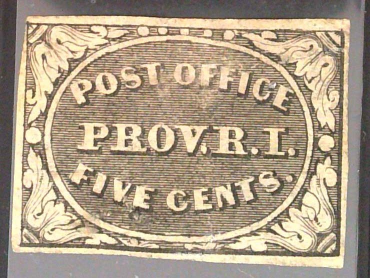 Scott#10X1 - 5c Postmaster Provisional Providence RI Black -Repaired ...