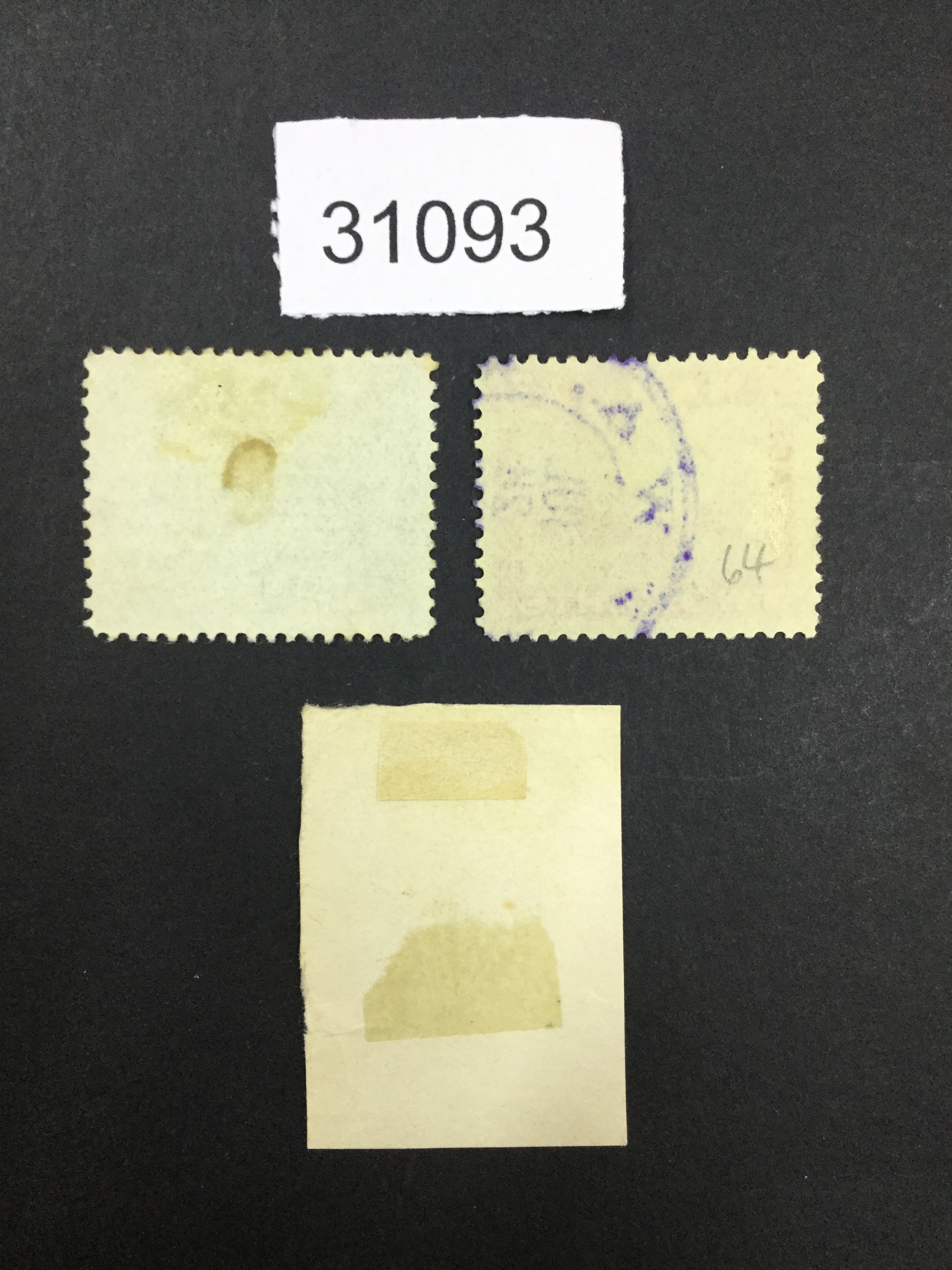 US Stamps #80-82 Used LOT #31093 | United States, General Issue Stamp ...