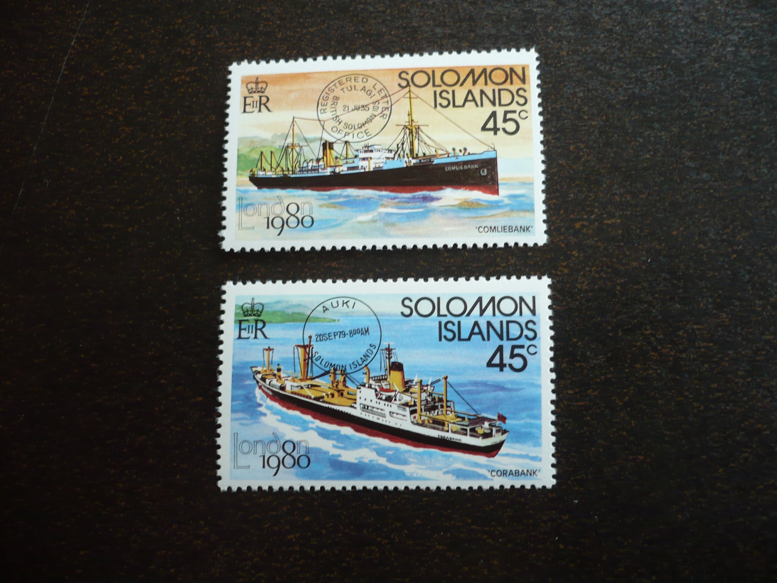 Stamps-Solomon Islands- Scott#425a,425d - Mint Never Hinged Part Set of ...