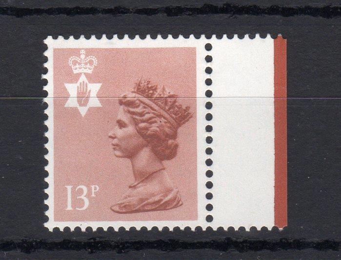 13p Northern Ireland Regional Unmounted Mint With Phosphor Omitted Cat ...