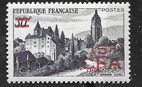France-Reunion # 296 "15F CFA" on France #958 (1) VLH Unused | Europe ...