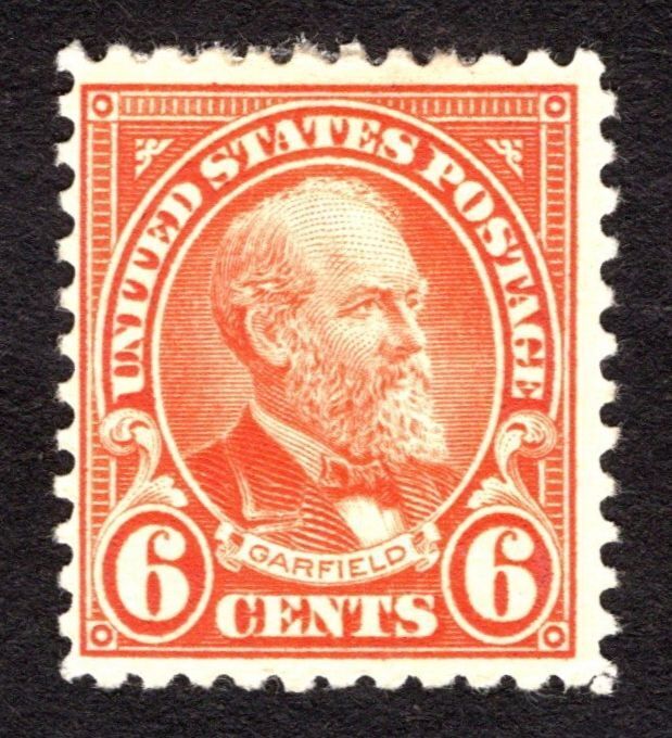 1922, US 6c, James A. Garfield, MH, Sc 558 | United States, General ...