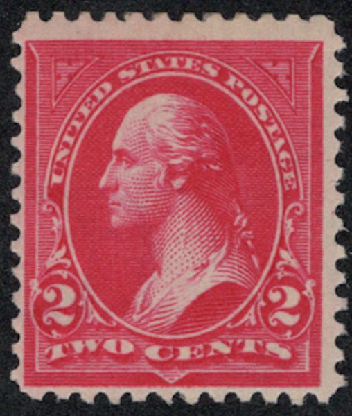 US #279B F/VF mint very lightly hinged, super bold color, VERY FRESH ...
