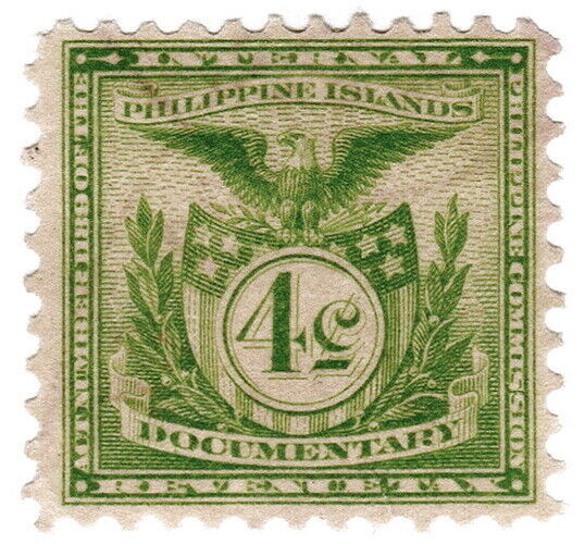 (I.B) Philippines Revenue : Documentary 4c | Asia - Philippines, Stamp ... (I.B) Philippines Revenue : Documentary 4c | Asia - Philippines, Stamp ...
