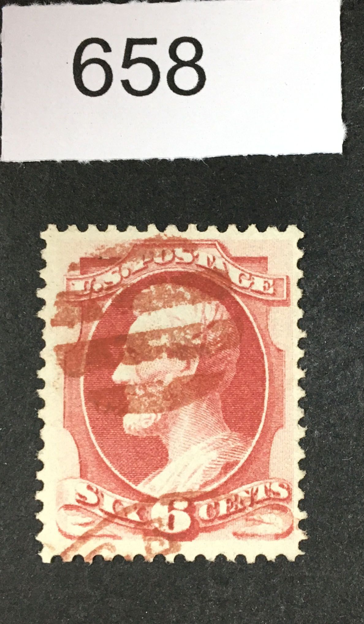 US Stamps # 148 RED Grid Sound VF+ Used LOT #E 658 | United States ...