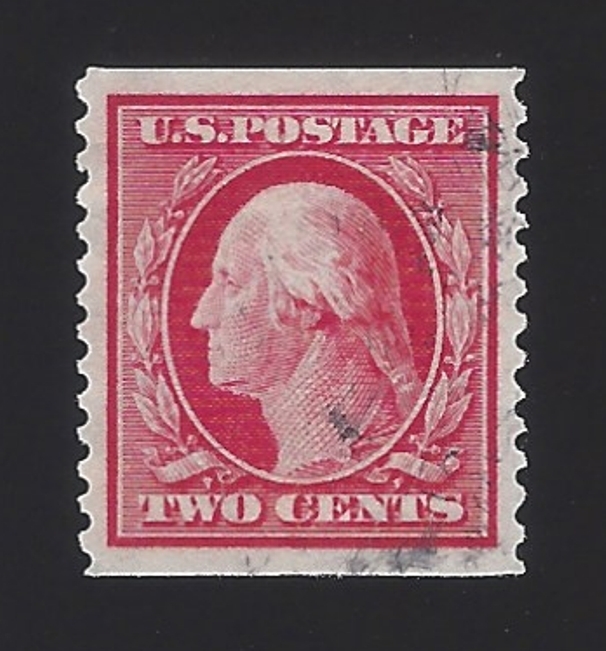 US #388 1910-11 Carmine Wmk 190 Perf 12 Vert Used VF Scv $2250 | United ...