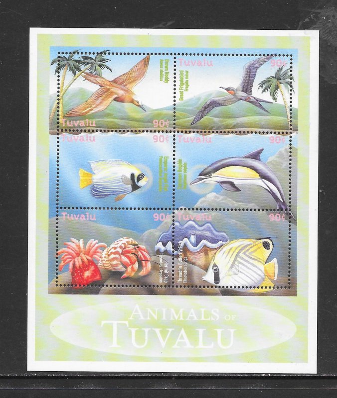 Birds - Tuvalu #843 S/S MNH | Australia & Oceania - Tuvalu, General ...