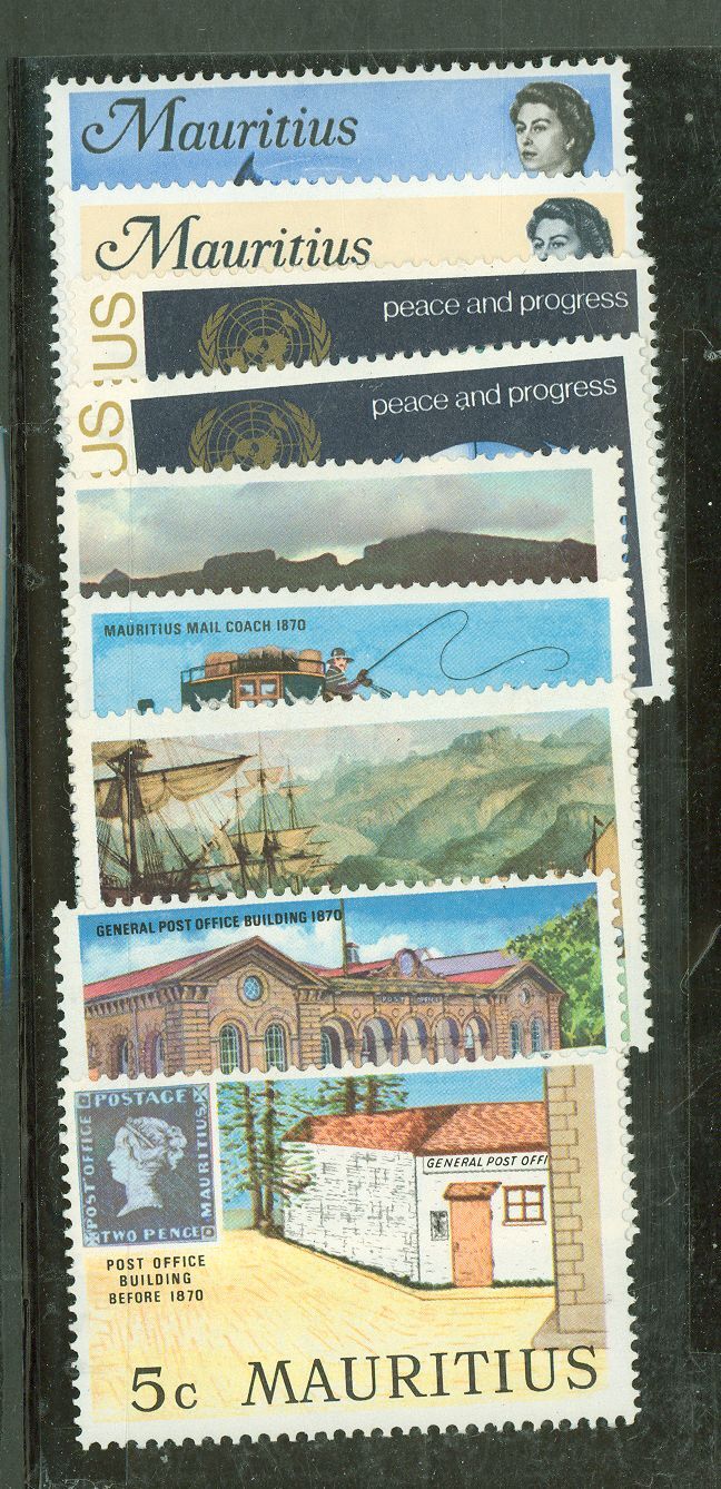 Mauritius #388-9/374-5/376-80 Mint (NH) Single (Complete Set) | Africa ...
