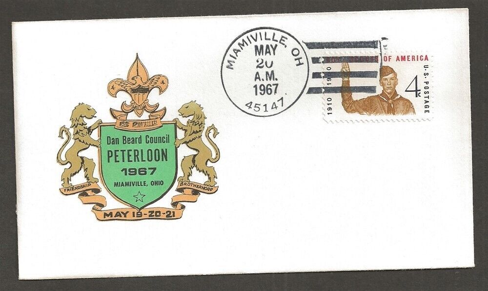 1967 Boy Scout Cincinnati Peterloon Dan Beard Council BSA | United ...