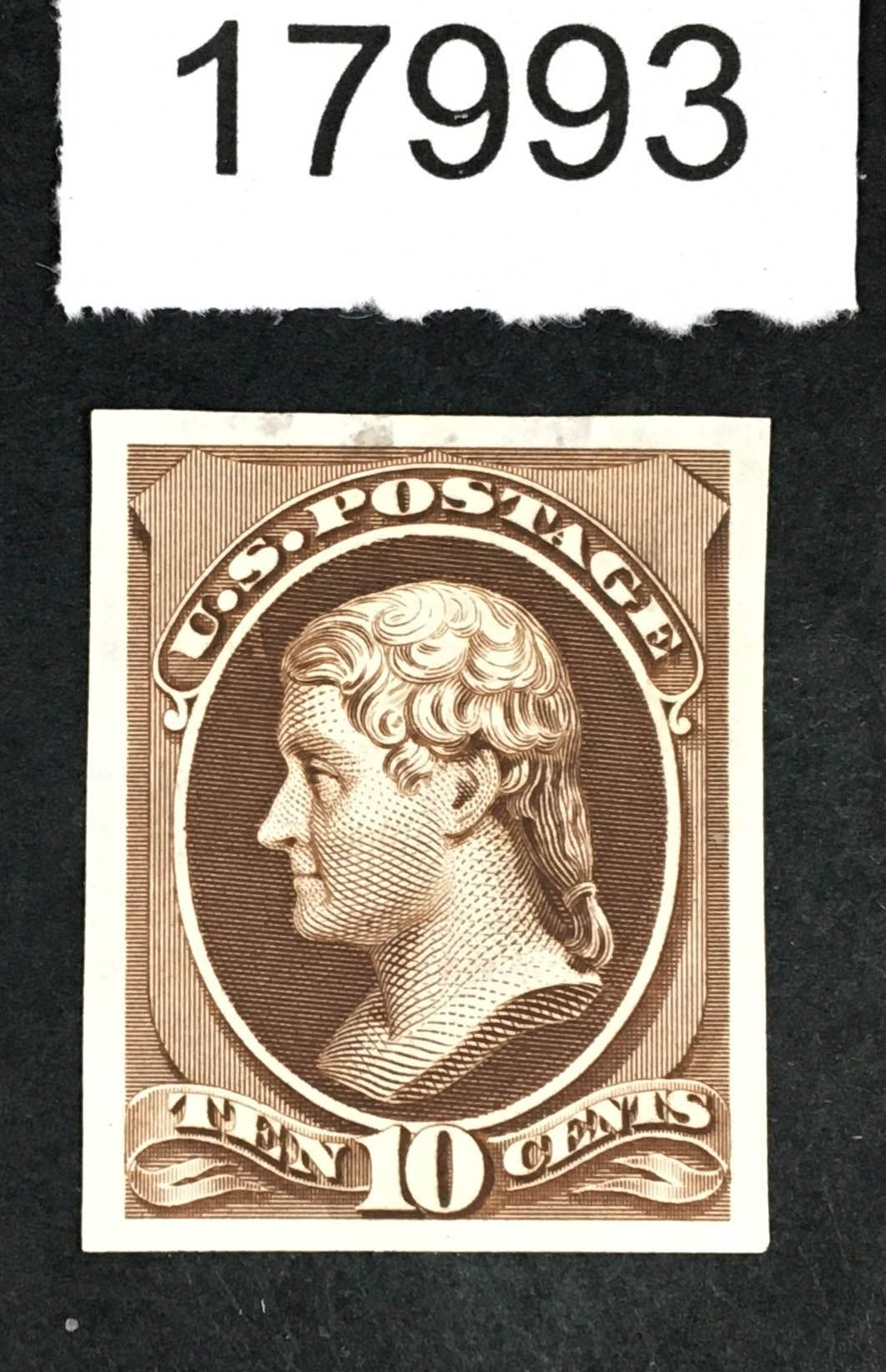 US Stamps # 209p3 Proof on India $40 LOT #17993 | United States, Back ...